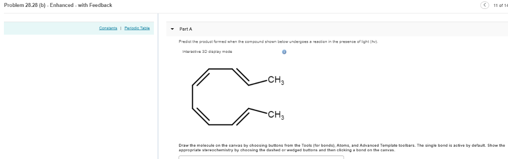 Solved Problem 28.28 (b) Part A. Predict the product | Chegg.com