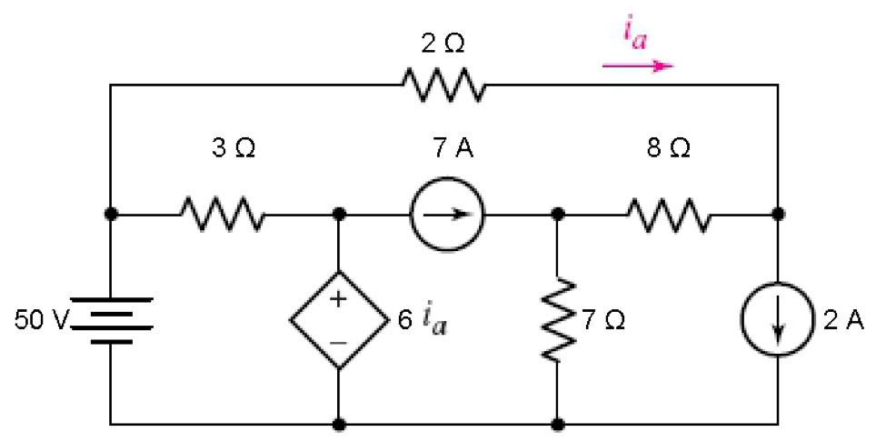 Solved Figure 1 a) Using nodal analysis (KCL and Ohm’s | Chegg.com