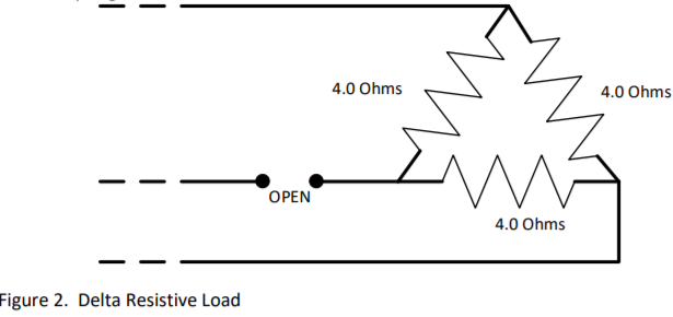 Solved A three-phase resistive load is connected in delta as | Chegg.com