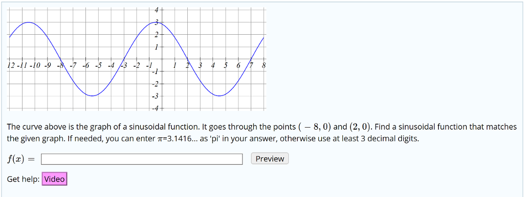 Solved 12-11-10 -9 65 -3 The curve above is the graph of a | Chegg.com