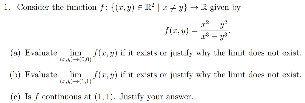 Solved Consider the function f: {(x, y) elementof R^2 | x | Chegg.com