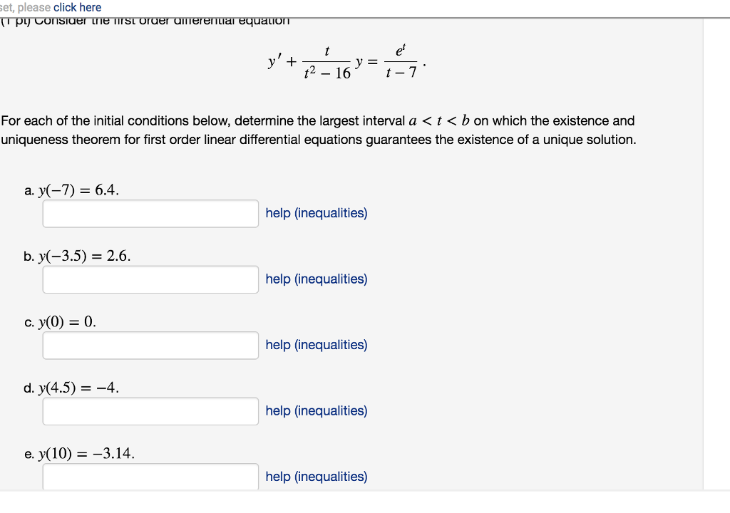 Solved Et Please Click Here El For Each Of The Initial