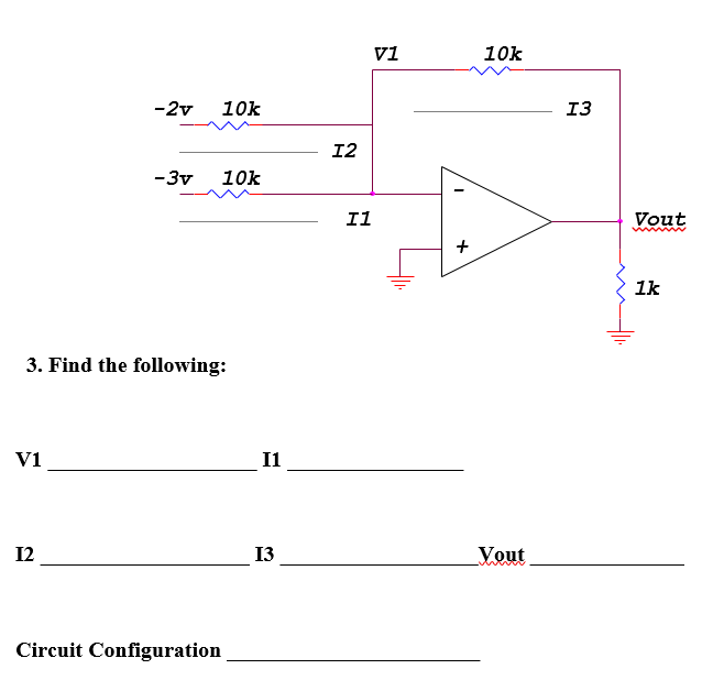 Solved Find the following: V1_______ I1_________ | Chegg.com
