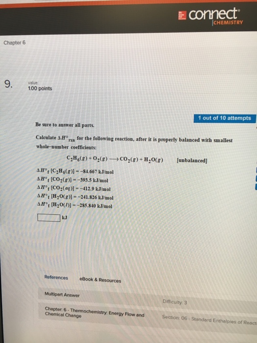 Solved Calculate delta H degree_rxn for the following | Chegg.com