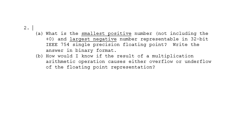 Solved A What Is The Smallestpositive Number Not 