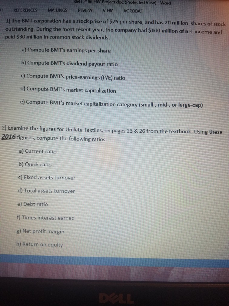 Solved Mt 2100hw Projectdoc Protected View Word It