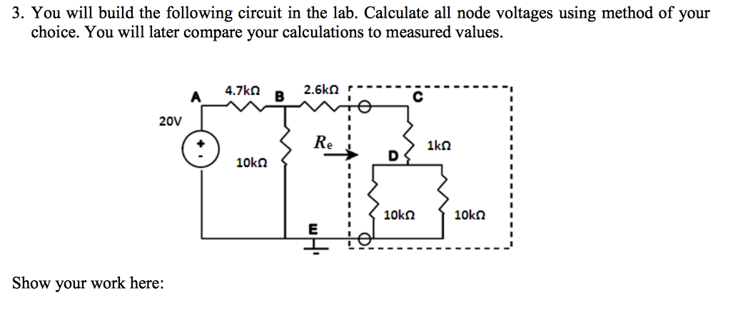 Solved i would like to know VA, VB, VC, VD, and VE | Chegg.com