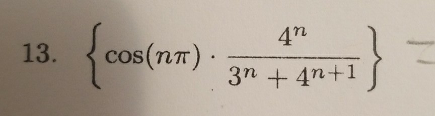 Solved 3n + 4n+1 | Chegg.com