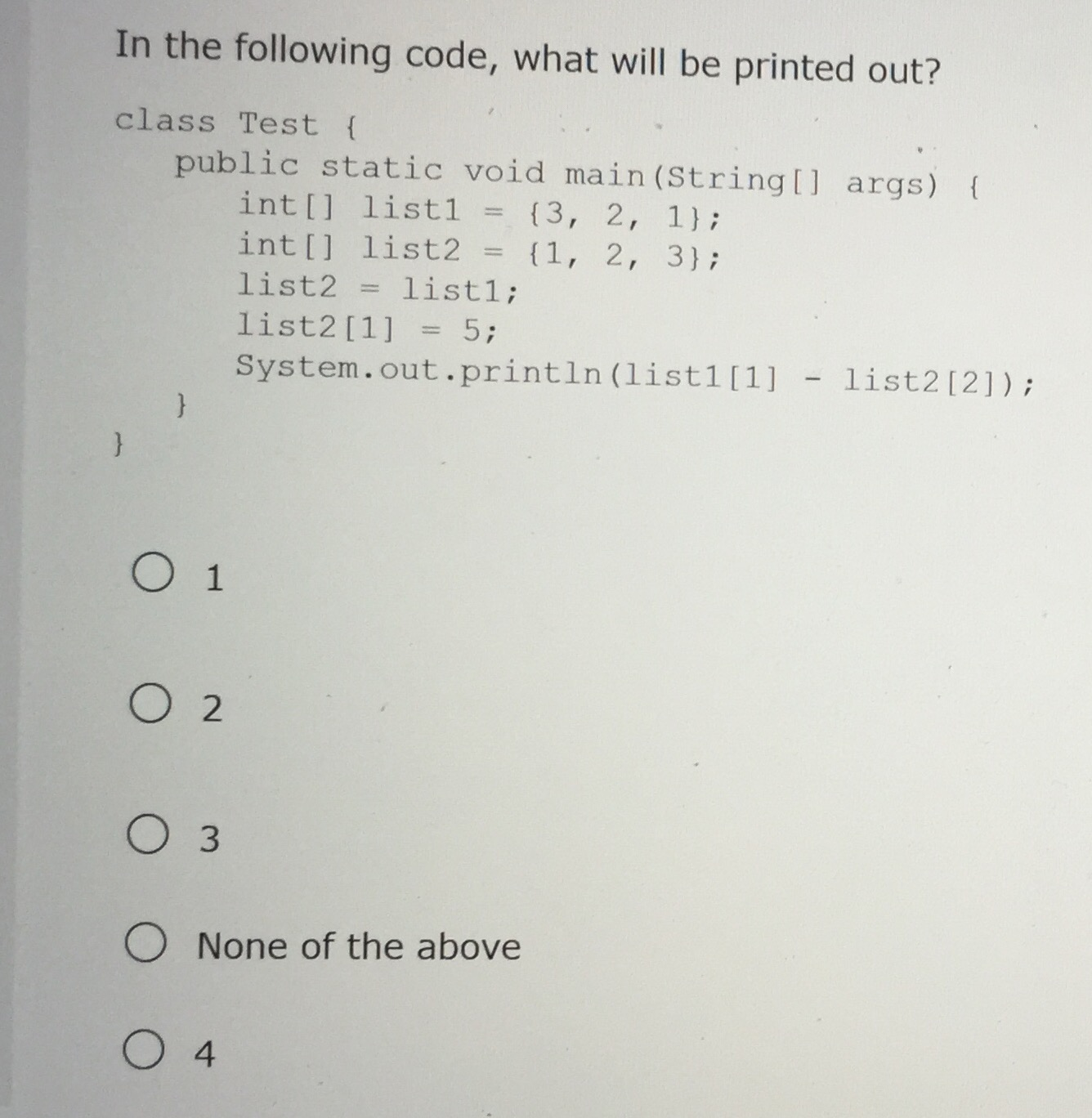 Solved In the following code, suppose that f is an instance | Chegg.com