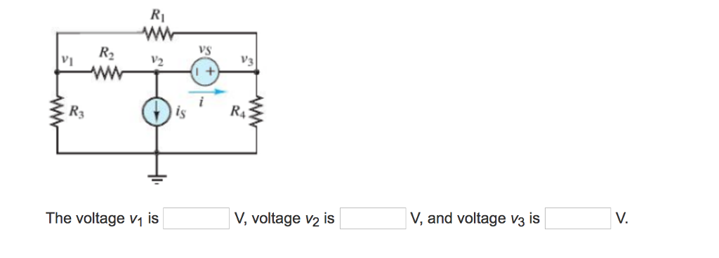 Solved Use nodal analysis in the given circuit to find v1, | Chegg.com