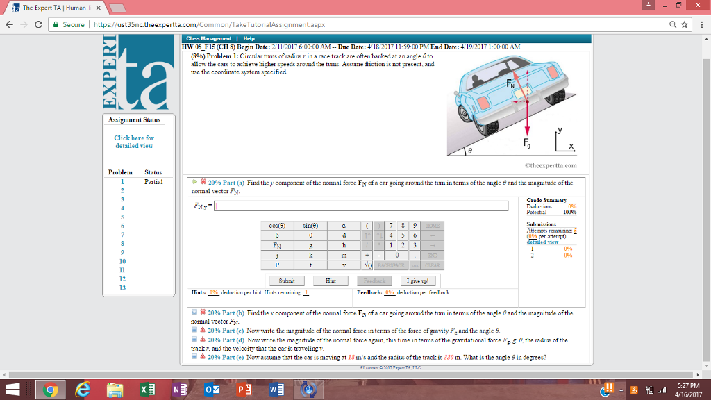 Solved 2a The Expert TA Human- x C Secure I h /Take Tu | Chegg.com
