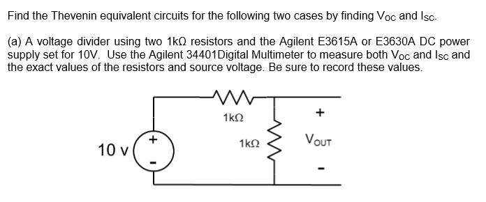 Solved Find the Thevenin equivalent circuits for the | Chegg.com