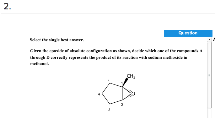 (Get Answer) - 1. Determine The Product(S) For Each Reaction. A. TsCl ...