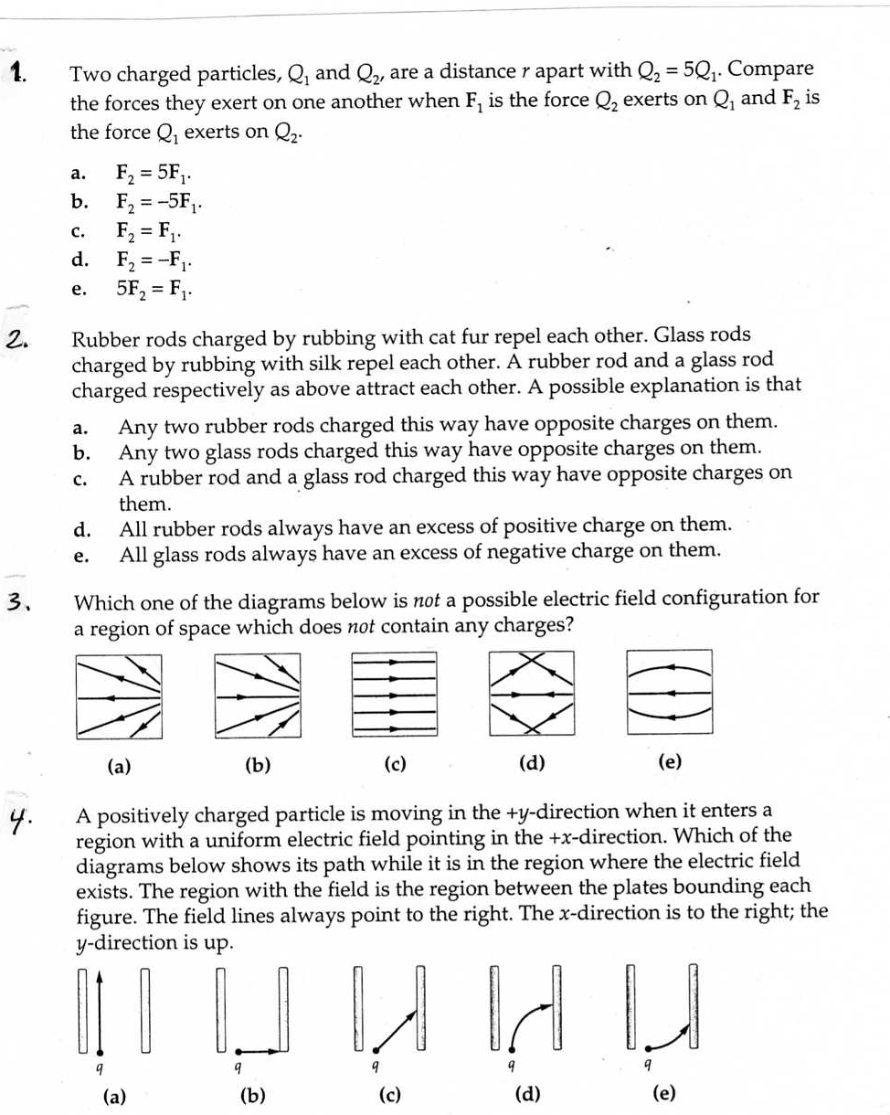 Solved: Two Charged Particles, Q1, And Q2, Are A Distance ... | Chegg.com