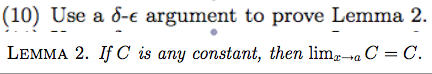 Solved Use a lambda-epsilon argument to prove Lemma 2. | Chegg.com