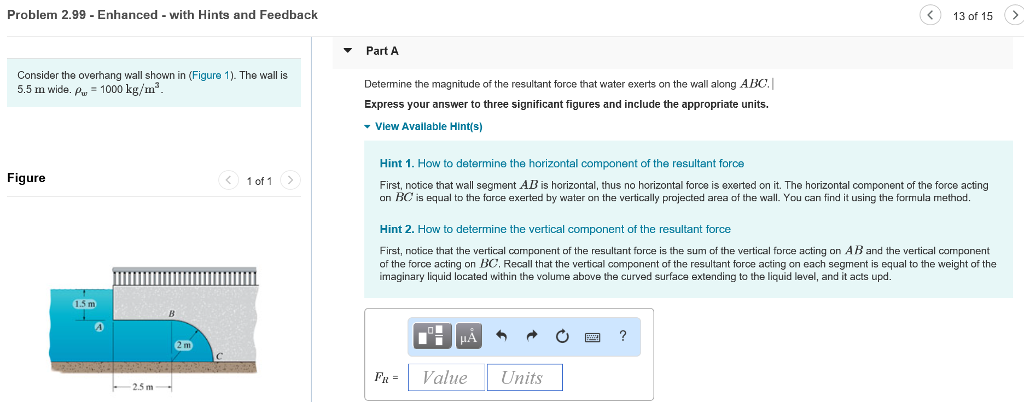 Solved Problem 2.99 - Enhanced with Hints and Feedback