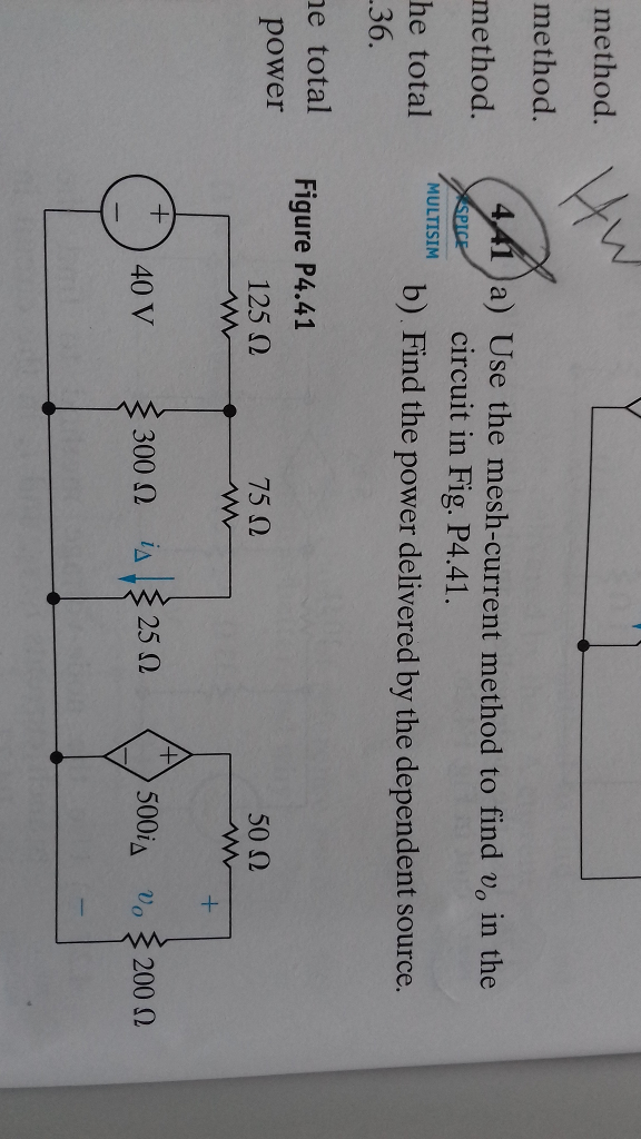 Solved Please solve # 41. Please when you write the answers, | Chegg.com