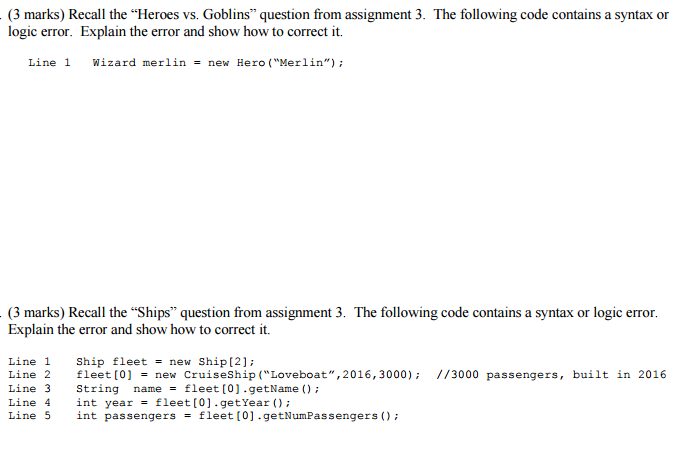 Solved Recall the "Heroes vs. Goblins" question from | Chegg.com