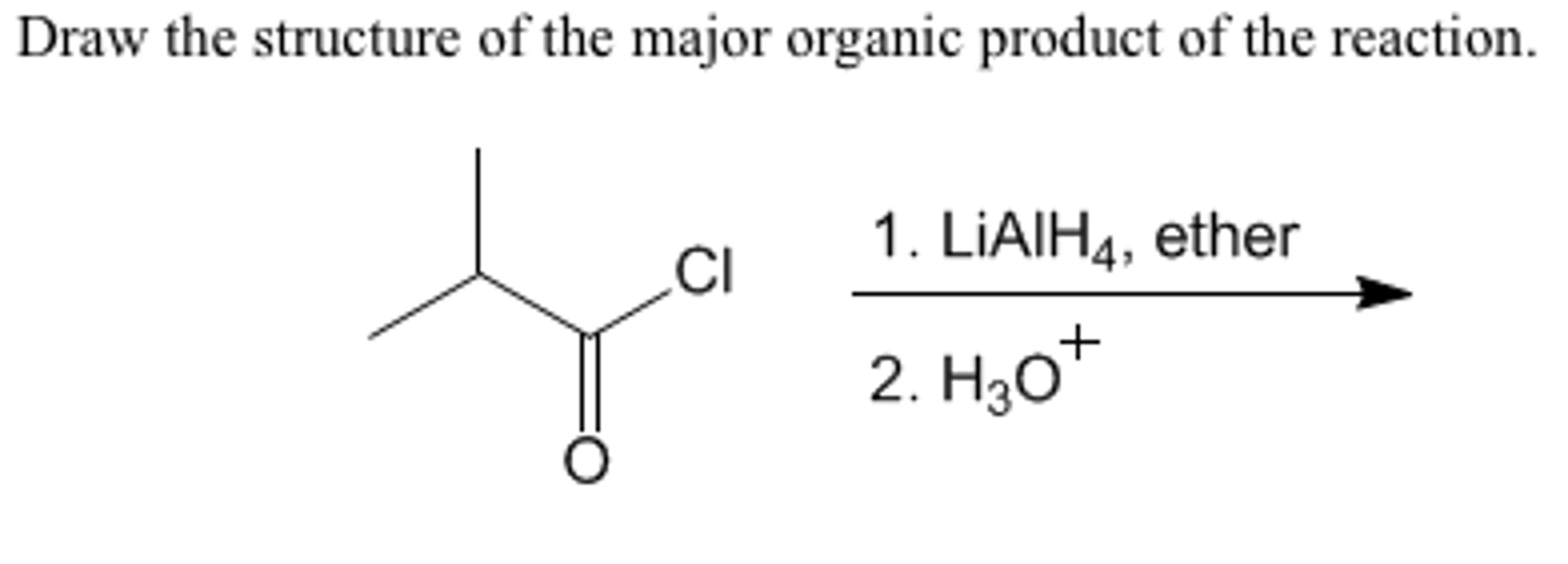 Solved Draw the structure of the major organic product(s) of | Chegg.com