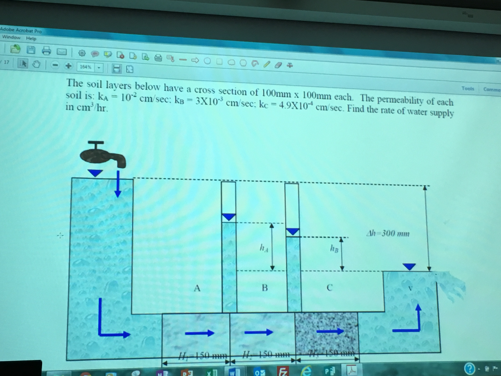 Solved The Soil Layers Below Have A Cross Section Of 100mm Chegg solved-the-soil-layers-below-have-a-cross-section-of-100mm-chegg
