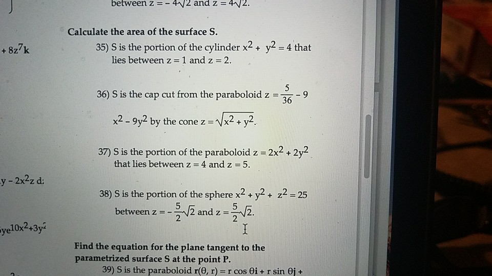 Solved Can you do number 36 please with all the steps. The | Chegg.com