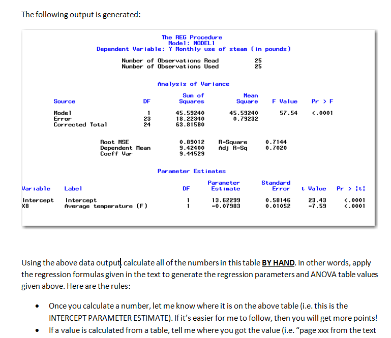 Solved Running the following SAS program: data TEMPFILE; | Chegg.com