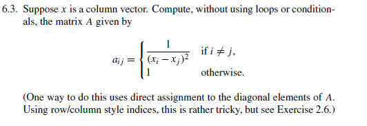 Solved Suppose x is a column vector. Compute, without using | Chegg.com