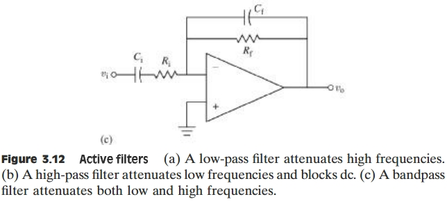 Solved 3.16 Find Vo(j?)/Vi(j?) for the bandpass filter shown | Chegg.com