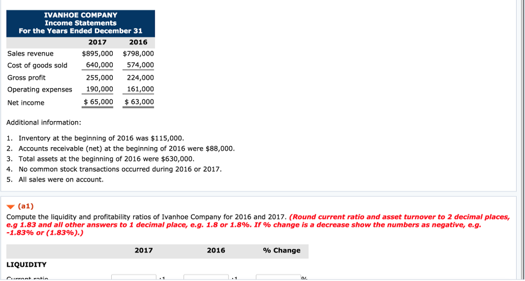 Solved Problem 13-4 (Part Level Submission) The following | Chegg.com