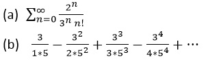 Solved Find the sum of the series . Sigma n=0 to infinity | Chegg.com