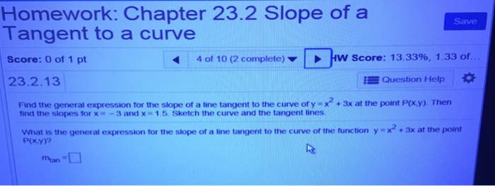 Solved Find the general expression for the slope of a line | Chegg.com