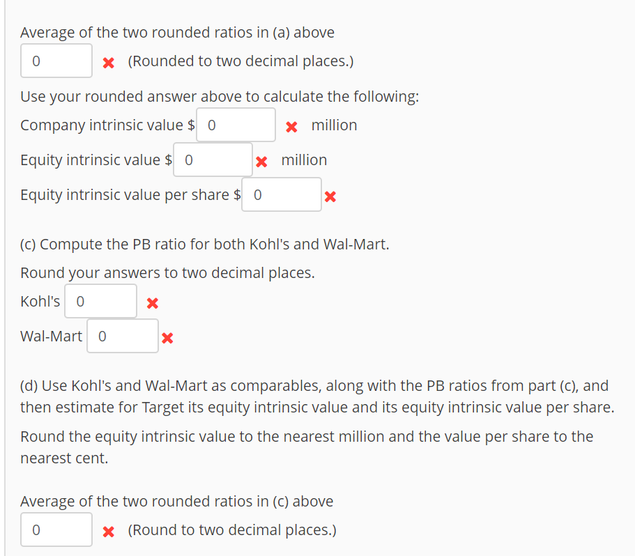 Solved Valuation Using Price-to-NOA Multiple and PB Multiple | Chegg.com