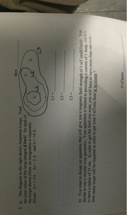 Solved The diagram to the right shows Amperian Loops. Find | Chegg.com Solved The diagram to the right shows Amperian Loops. Find | Chegg.com