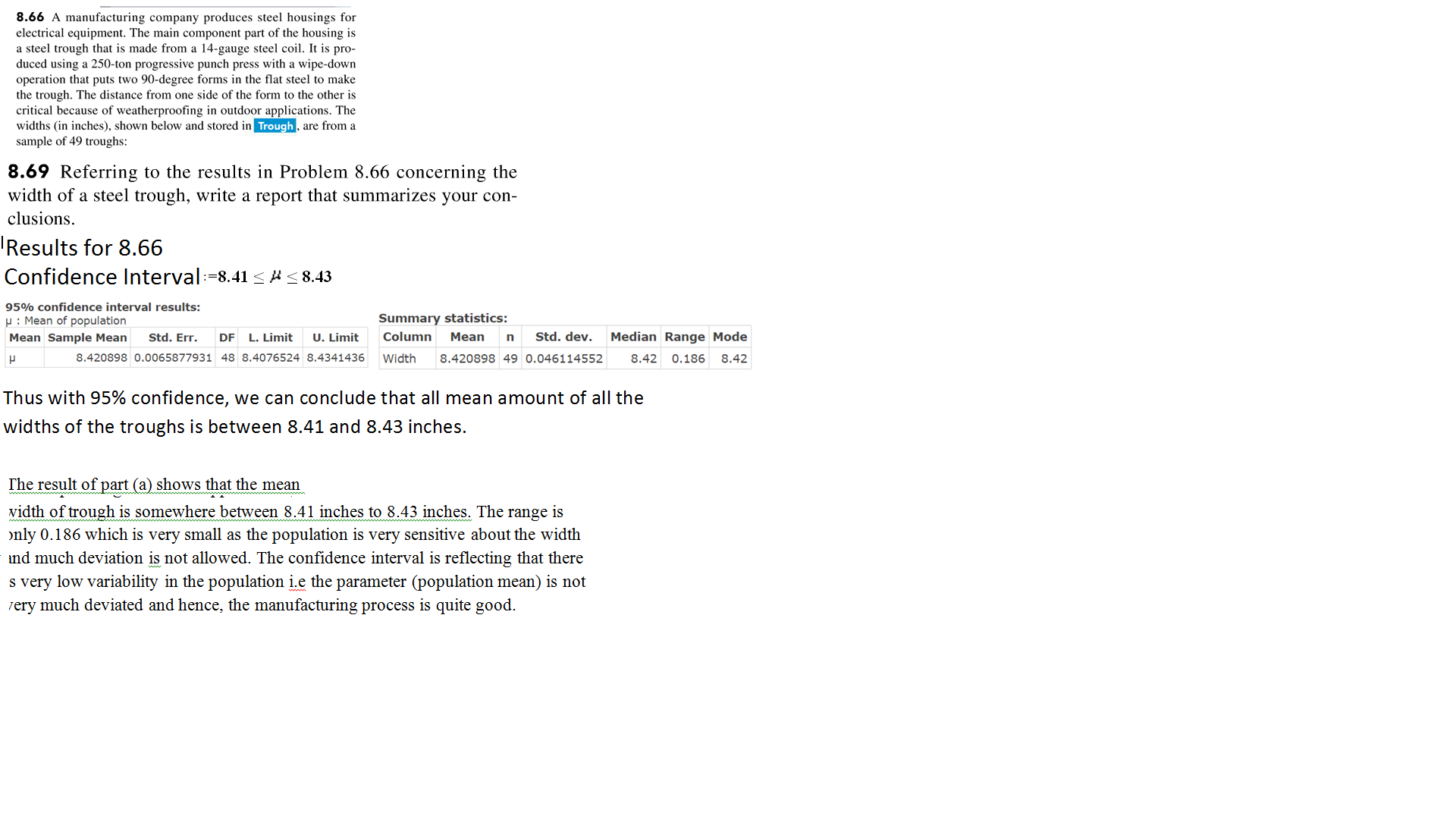Solved Can someone help me elaborate on my report? I've | Chegg.com