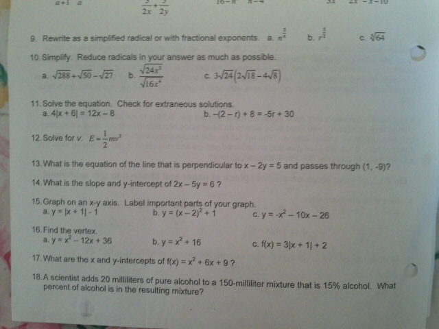 Simplify each expression. Multiple Choice: Which of | Chegg.com