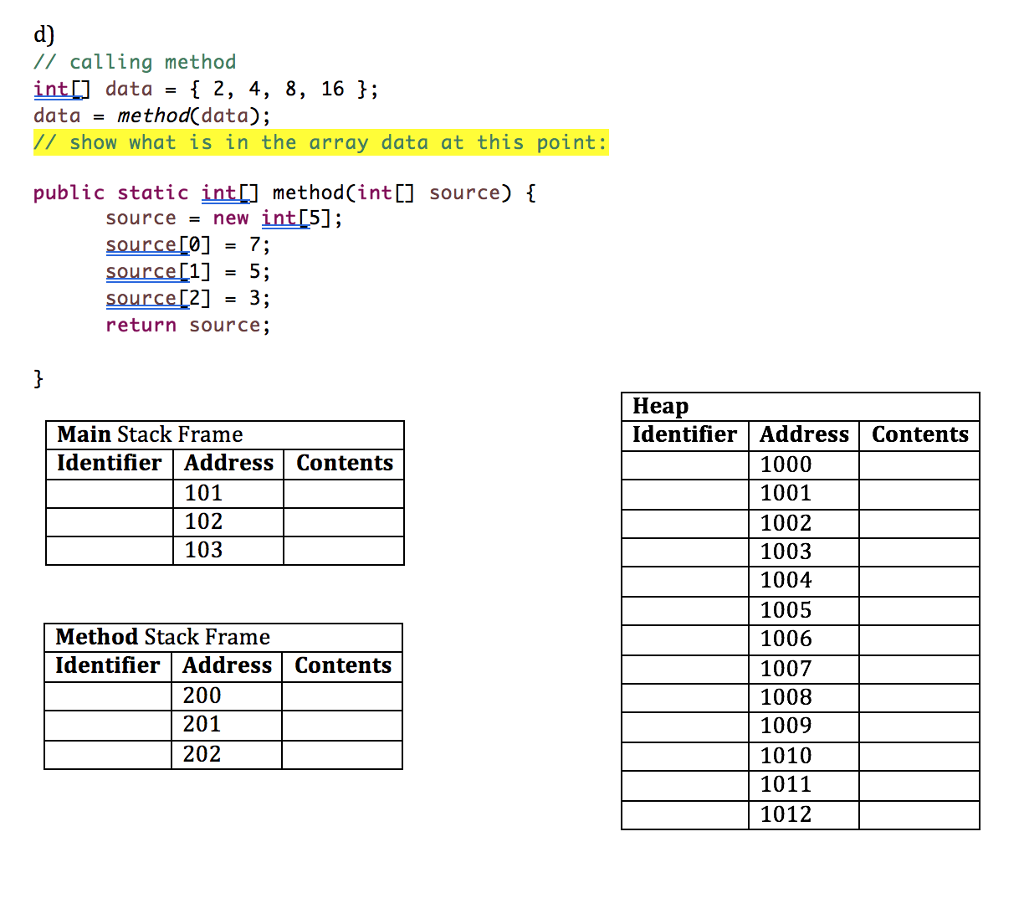Solved 7. (10 points; 2 points each part) For each code | Chegg.com Solved 7. (10 points; 2 points each part) For each code | Chegg.com