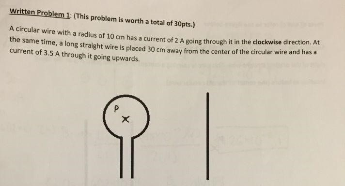 Solved Written Problem 1: (This problem is worth a total of | Chegg.com