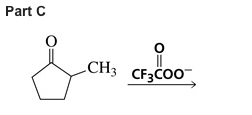 Solved Part B H CF3COO CF3C00- Draw the molecule on the | Chegg.com