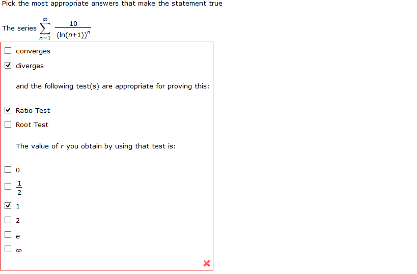 Solved Pick the most appropriate answers that make the | Chegg.com