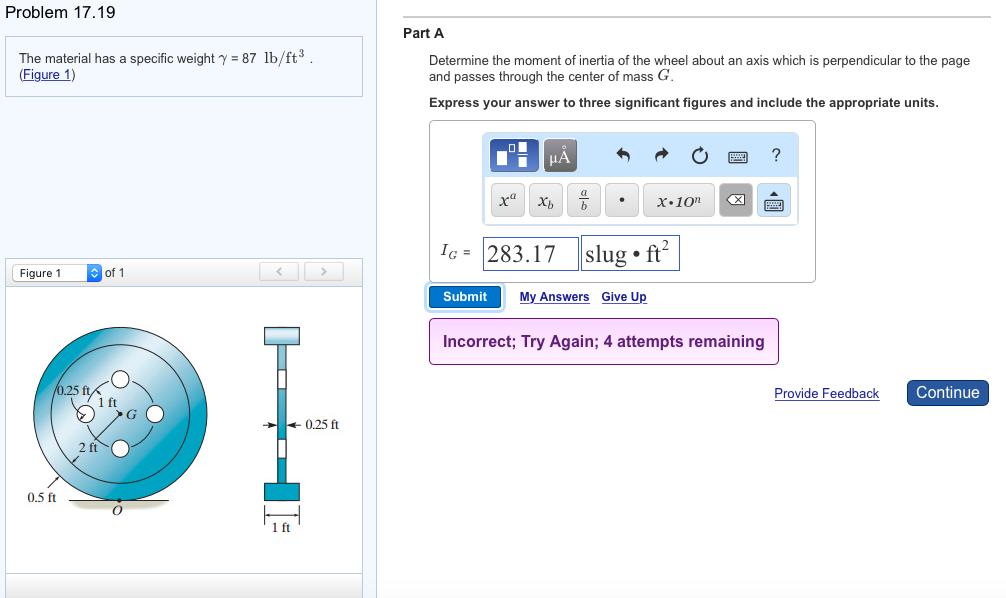 Solved Problem 17.19 Part A The material has a specific | Chegg.com