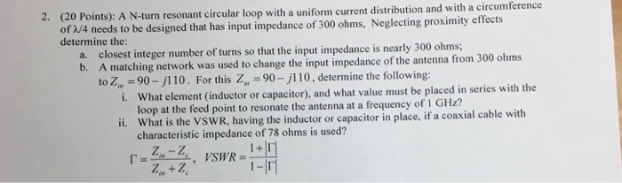 Solved A N-turn resonant circular loop with a uniform | Chegg.com
