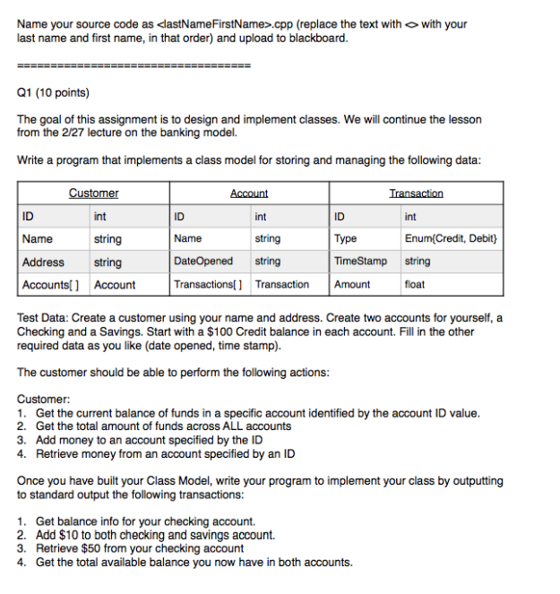 Solved Name your source code as .cpp (replace the text with | Chegg.com