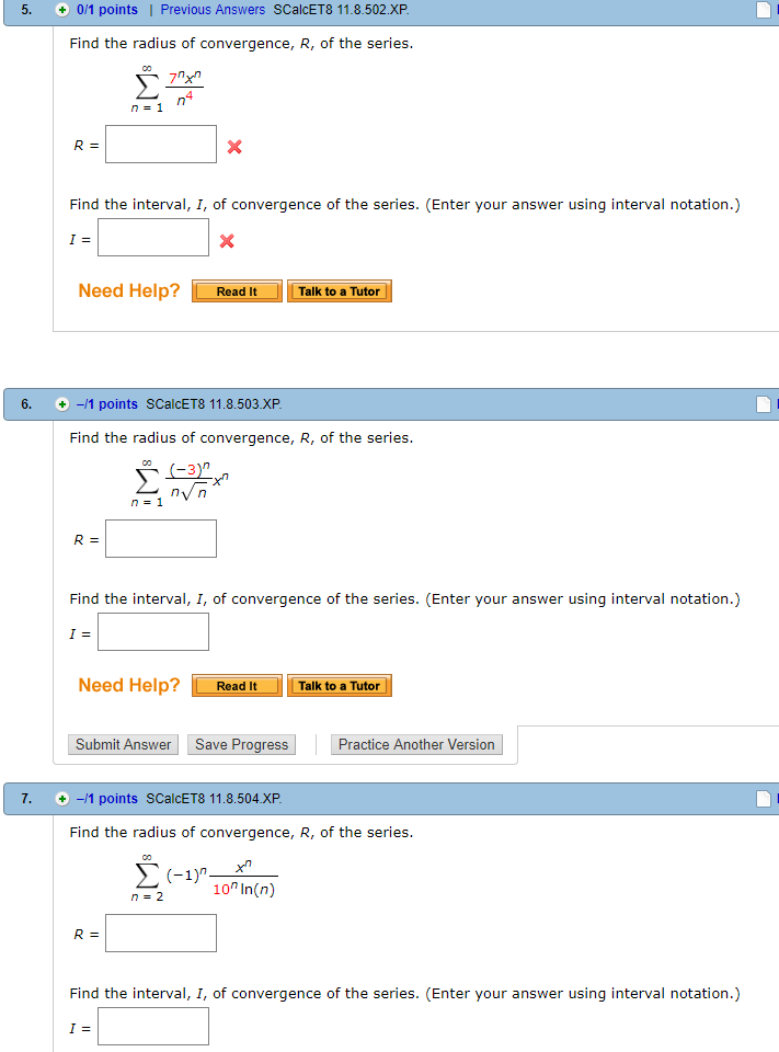 Solved 5. + 0/1 points | Previous Answers SCalcET8 | Chegg.com