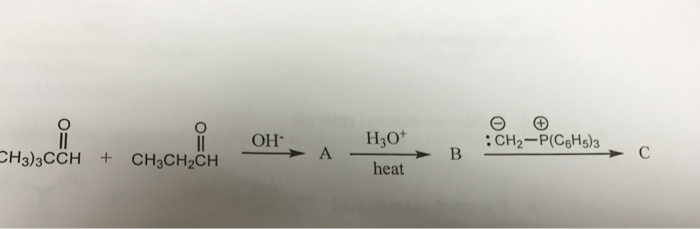 Solved H30+ heat Il OH : CH2-P(C6H5)3 | Chegg.com