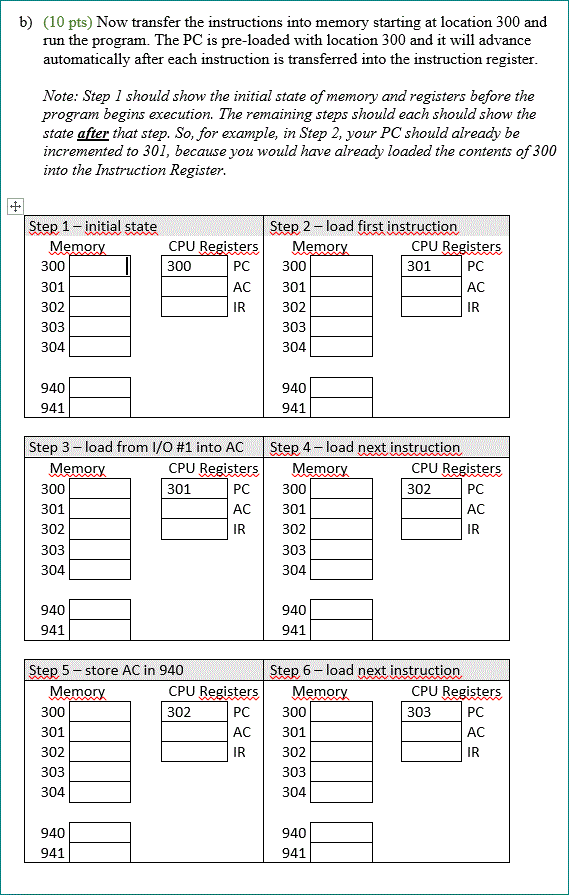 Solved please help complete 1b and 1c below. 1a is | Chegg.com