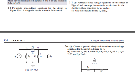 Solved Formulate node-voltage equations for the circuit in | Chegg.com