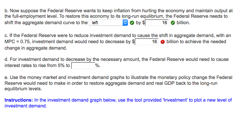 Solved Expansionary and Contractionary Monetary Policy | Chegg.com