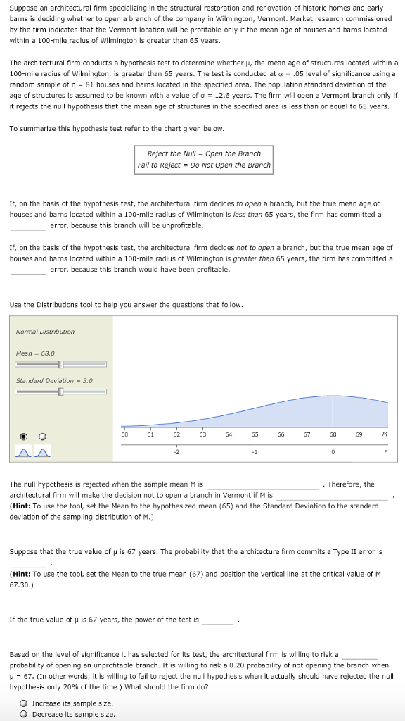 Suppose an architectural firm specializing in the | Chegg.com