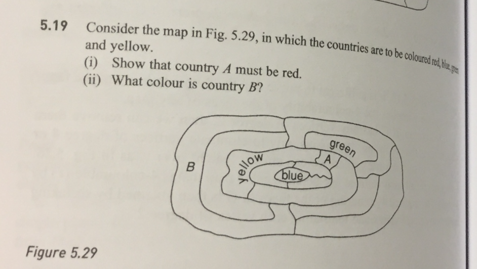 Solved Consider the map in Fig. 5.29, in which the countries | Chegg.com