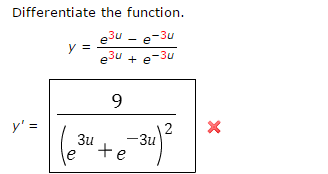 Solved Differentiate the function. | Chegg.com